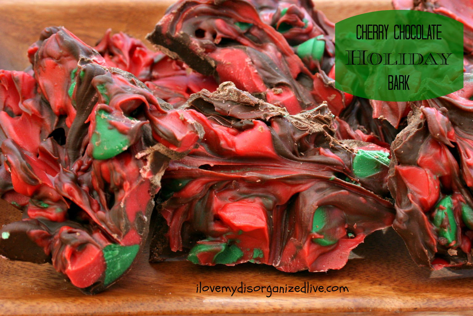 Twelve Days of Christmas Series #13 {Cherry Chocolate Holiday Bark ...