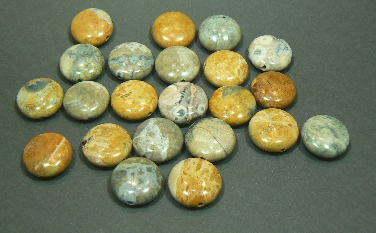 3 Cedars Jewelry whats up?: Mexican Sky Eye Jasper in COLOR