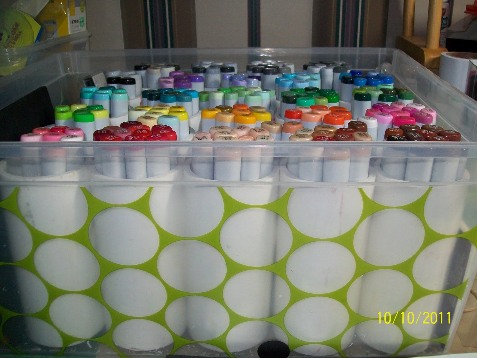 Bobbkat's Hobby Blog: Copic Marker Storage