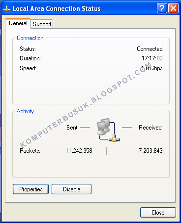 Cara Setting IP Adress komputer