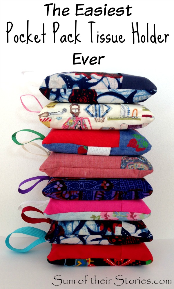 The Easiest Pocket Pack Tissue Holder Ever - Sum of their Stories