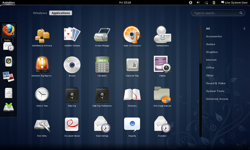 Fedora Core Project: Fedora-15 Review and Features