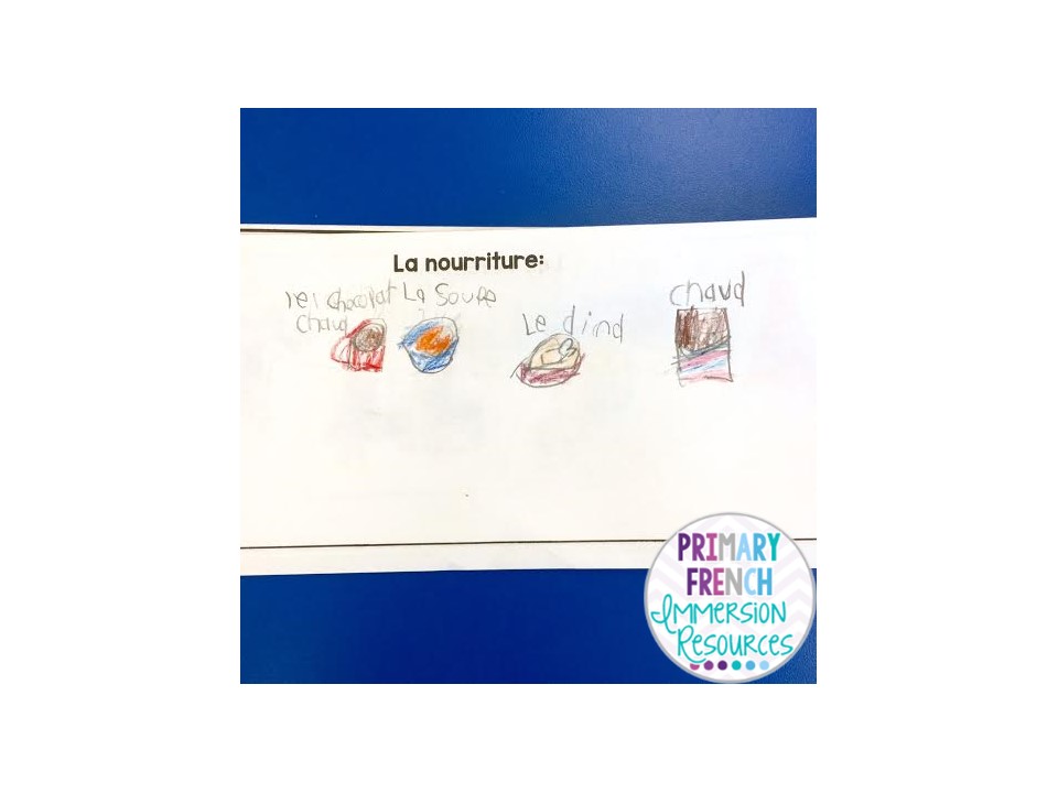 Seasonal changes - Winter mini book - Primary French Immersion Resources