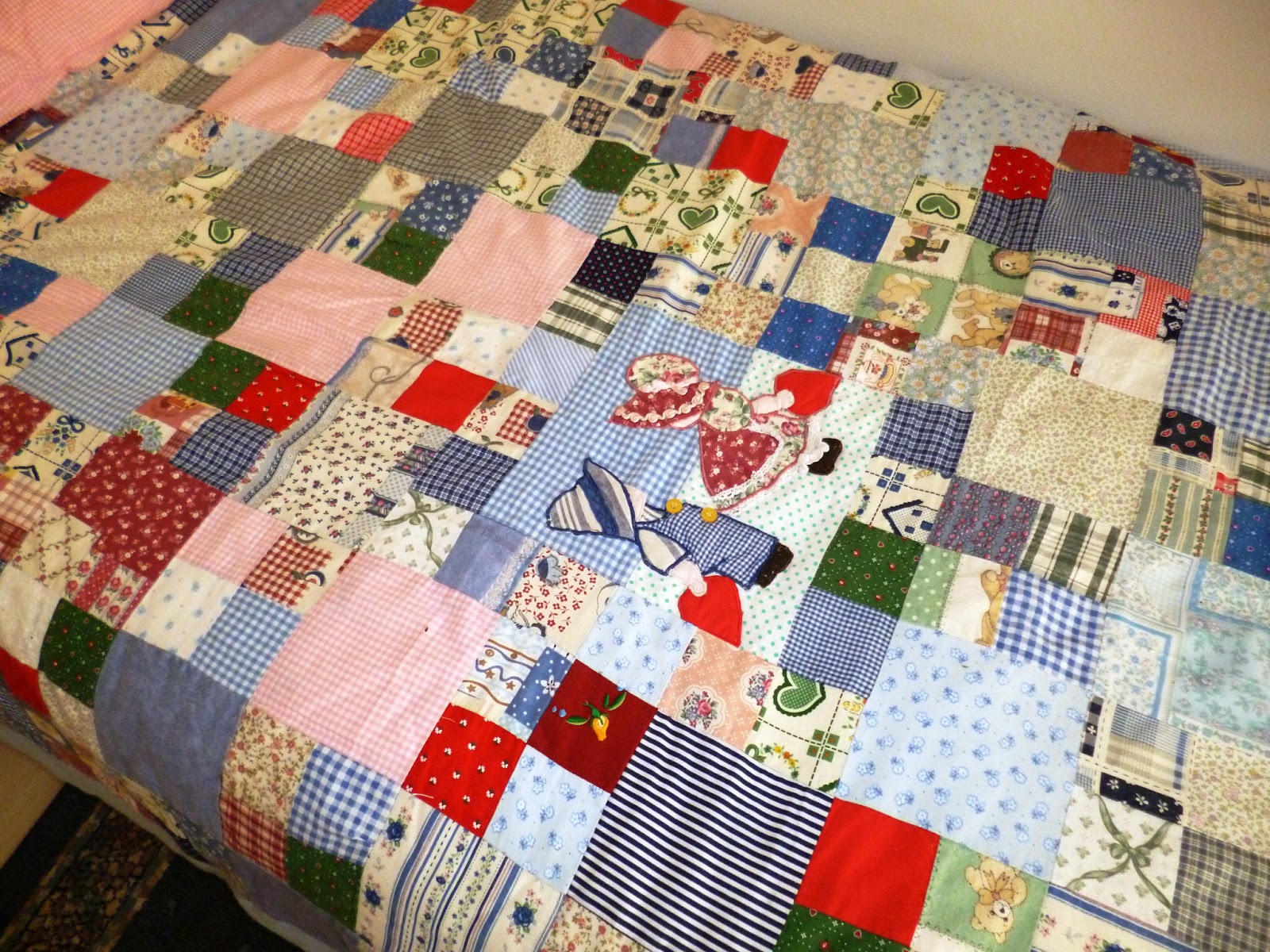 L'angolo di Sandra: Coperta Patchwork