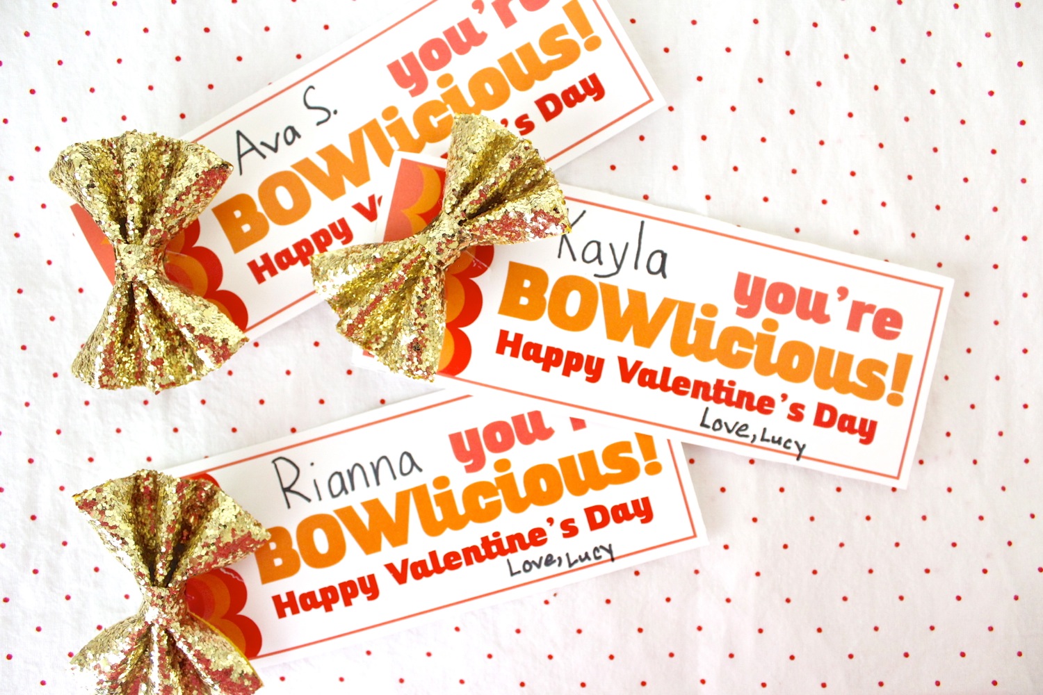 Bowlicious Valentines - MADE EVERYDAY