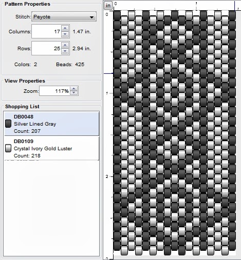 Imaginesque: Beading: Peyote Pattern 3