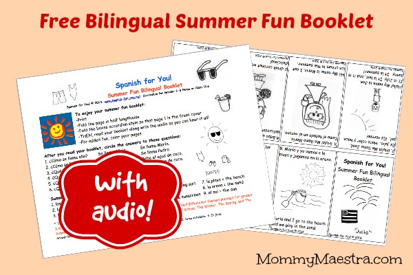 Mommy Maestra: Free Bilingual Summer Fun with Audio