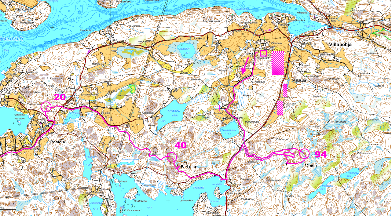 Metsään meni: Retki-Rogaining 2012