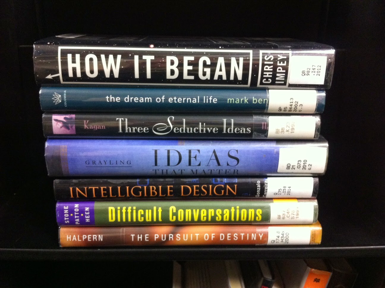 YOUR Alexandria Campus Library: Book Spine Poetry Contest