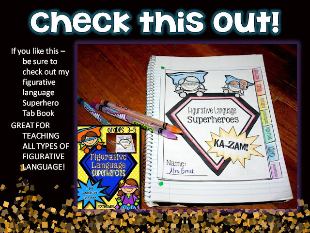 Superhero Similes: Figurative Language Fun - SSSTeaching