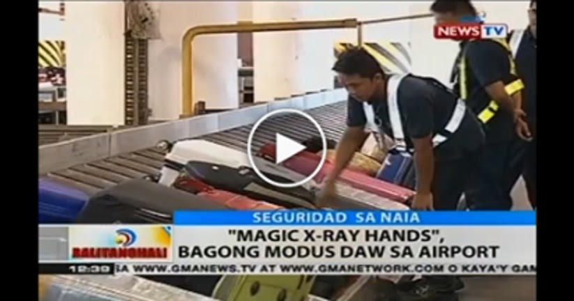 BAGONG MODUS SA NAIA NA 'MAGIC XRAY HANDS" TATAPUSIN NI DIGONG - Online Daily News Viral