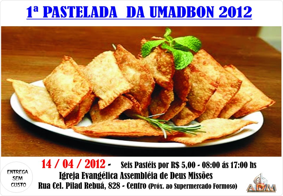 UMADBON «« #ADM-Bonito/MS: 1ª Pastelada da UMADBON 2012 - 14 de abril