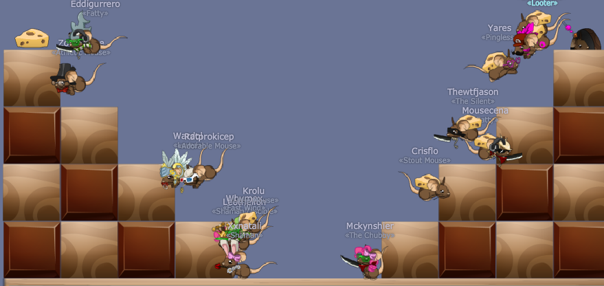 Mundo Transformice: Transformice sala especial: /sala tribewar