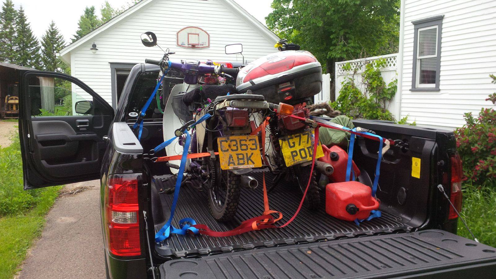 Life on Two Wheels: Ed March, Rachel Lasham and Their Honda C90's. My ...