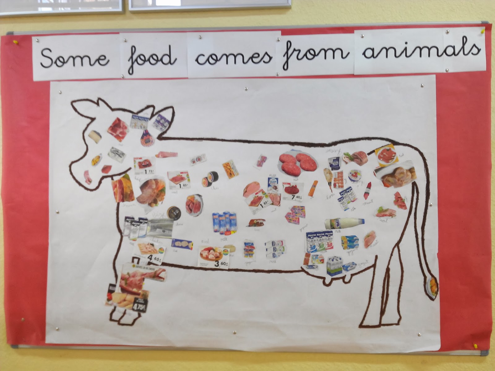BILINGUAL SCHOOL: JOSÉ MARÍN "FATEGO": Most of our food comes from ...