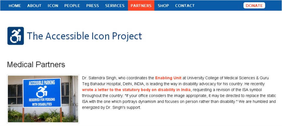 The Enablist: Access Icon Project: Humanizing International Symbol of ...