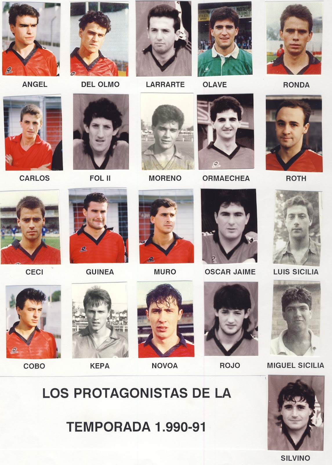 MIRANDA DEPORTIVA: Aquellos jugadores de la 90-91