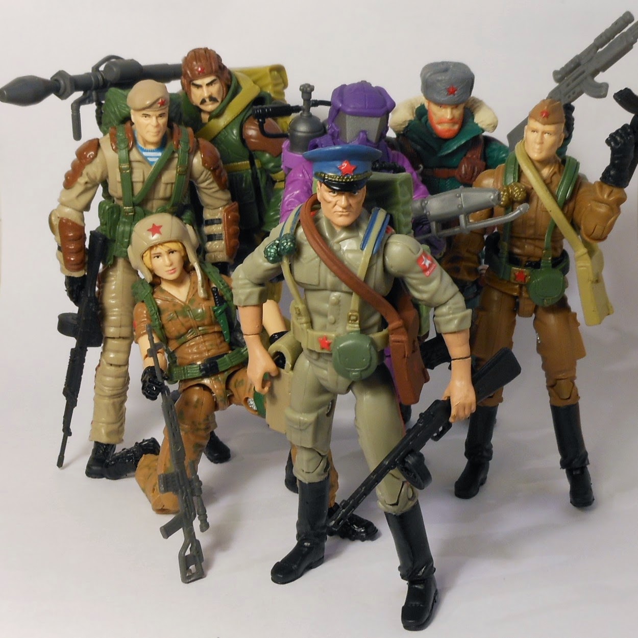 Figuras de Acción A Go-Gó: THE OKTOBER GUARD (G.I. JOE) PARTE 1