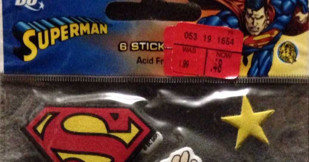 Superman stickers