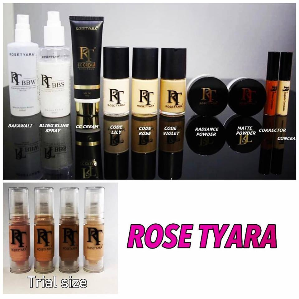 RANGKAIAN PRODUK ROSE TYARA...yang semakin viral skrang nie... ~ Aura ...