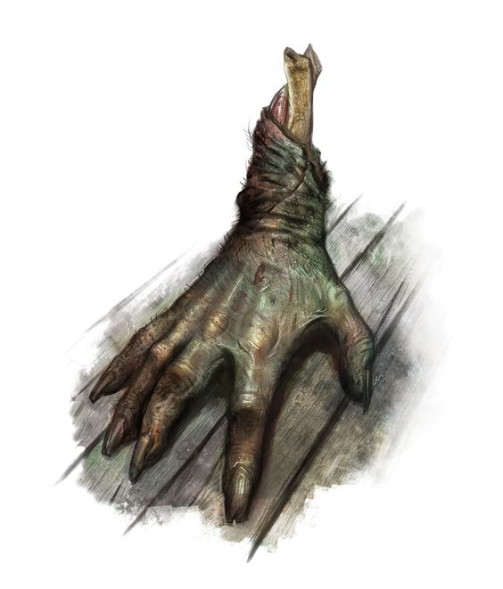 Mitos, Monstruos y Leyendas: Las manos peludas.