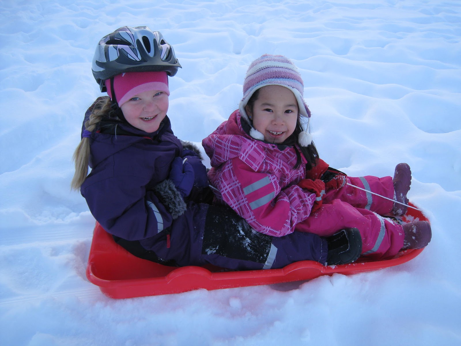 Förskoleklass B: Pulkabacken