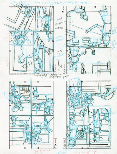 Intro To Comic Craft: Step by Step: Creating Thumbnails