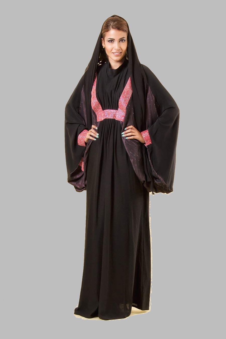 Embroidered Abaya Designs 2013 | Islamic Abaya Dress Fashion 2013-14