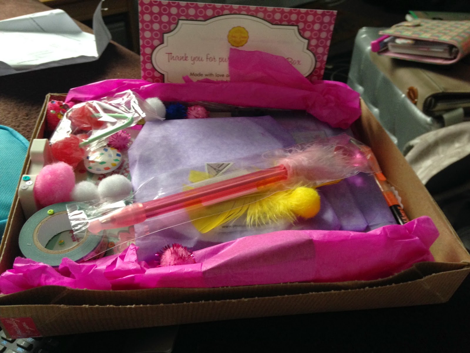 Emma, Filofax Newbie: My Linky Box Unboxing!