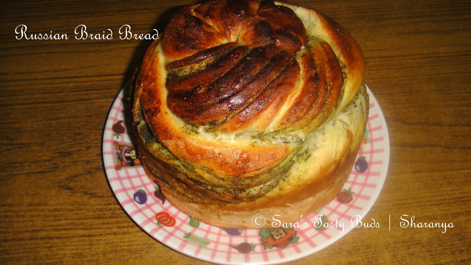 SARA'S TASTY BUDS: Russian Braided Bread / Rosette Bread