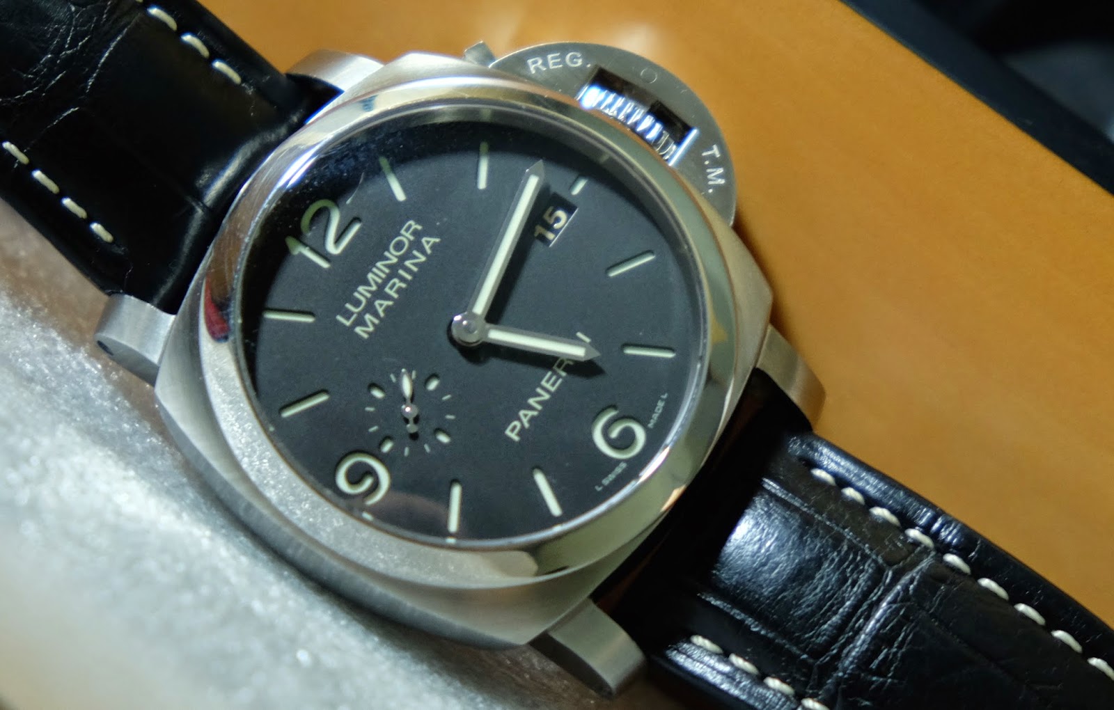 . H o b i J a m . : (SOLD) Panerai Pam 312 Luminor Marina 1950 'M'