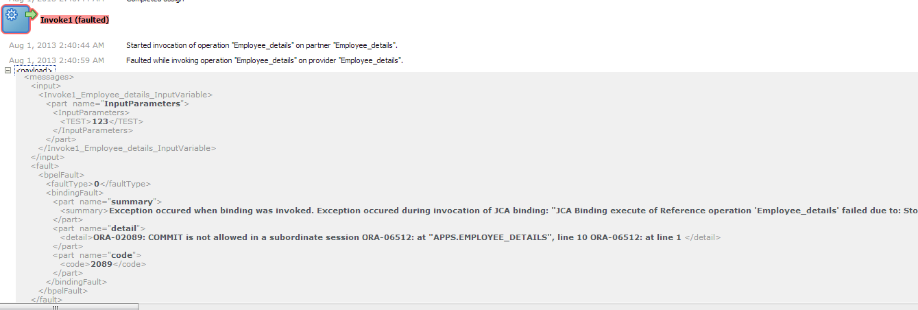 Learning SOA: Call a concurrent program from SOA