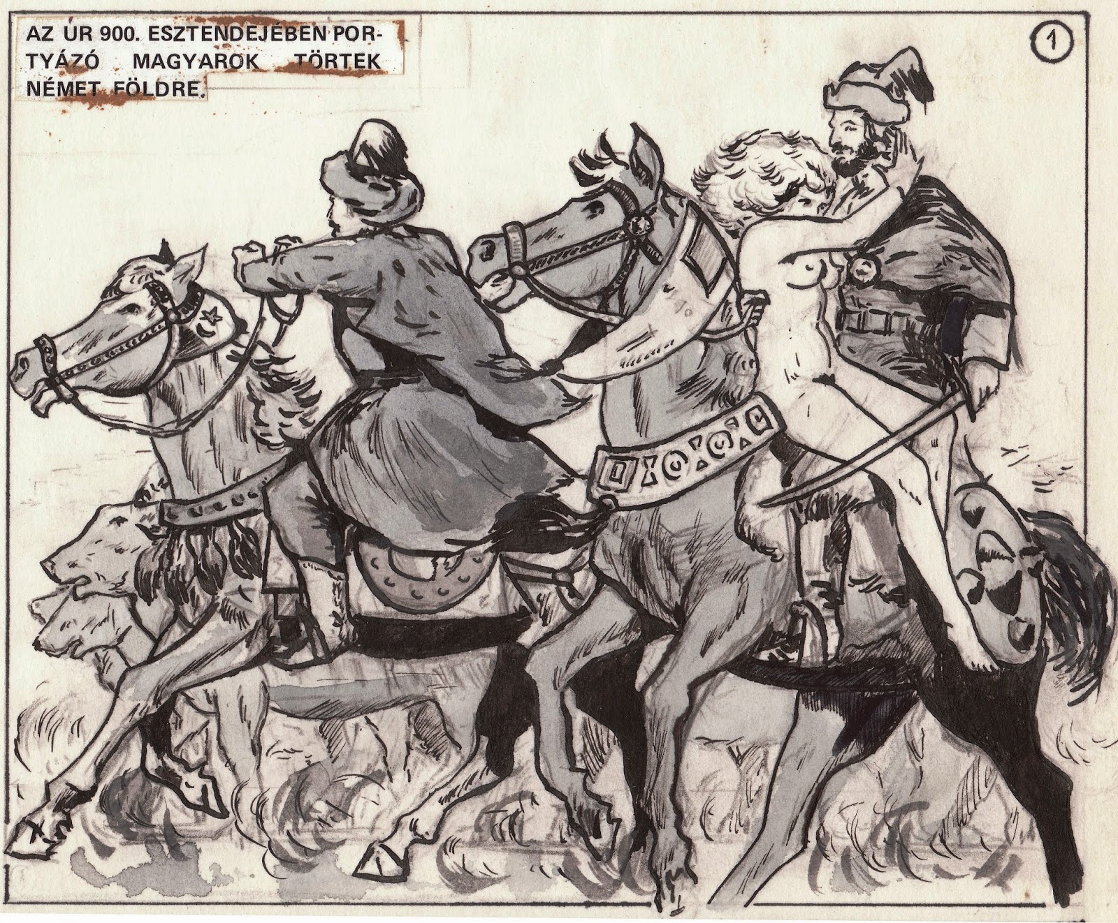 verebics.janos: Merész rajzok, bátor történetek: nők, szerelem ...