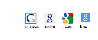 Google has Changed its FavIcon. The New FavIcon appears in Blue Color ...
