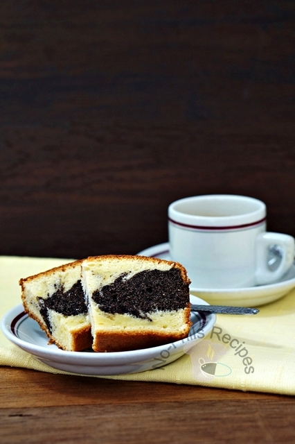 Oreo marble butter cake ~ 奥利奥牛油蛋糕