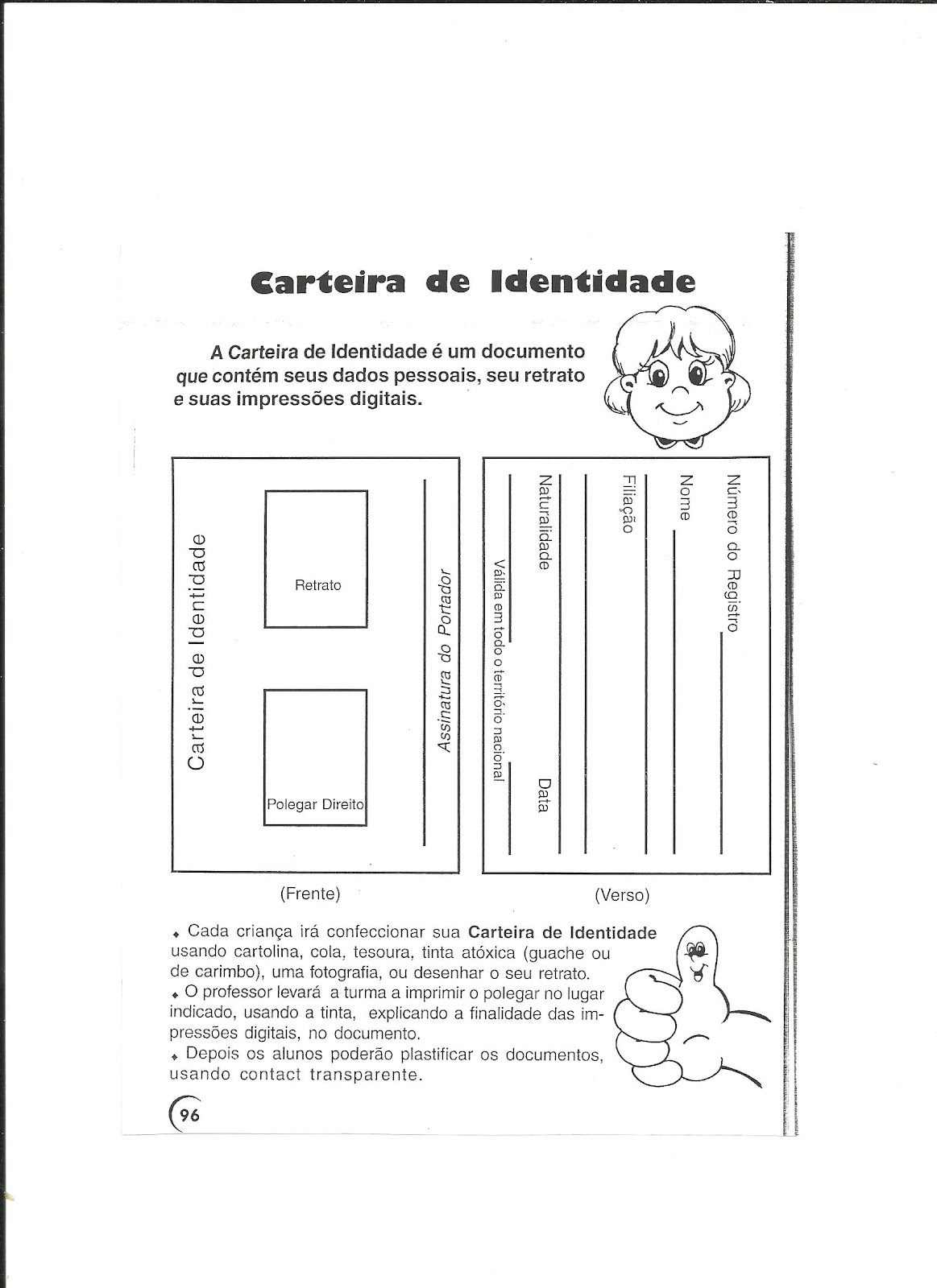 Atividades Identidade 2 Ano - FDPLEARN