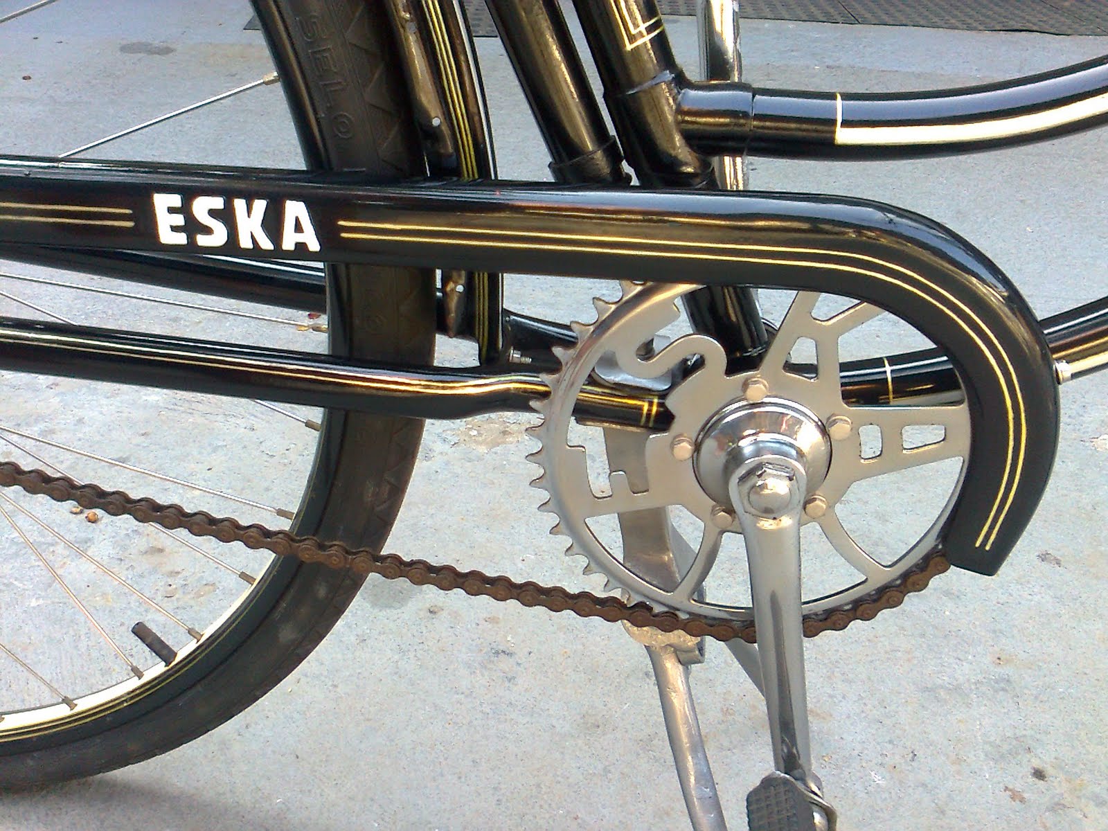 Soosantigos: Bicicleta Eska feminina aro 26 déc.40.