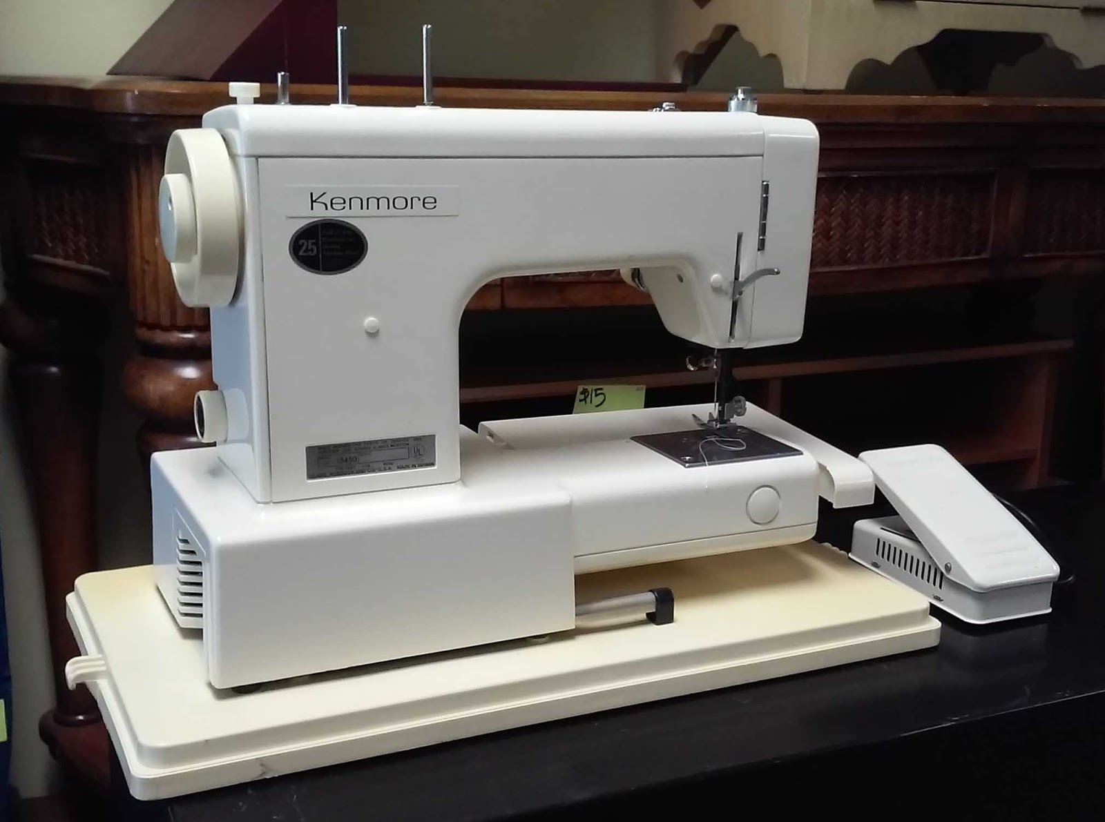 UHURU FURNITURE & COLLECTIBLES: SOLD Kenmore 8 Stitch Portable Sewing ...