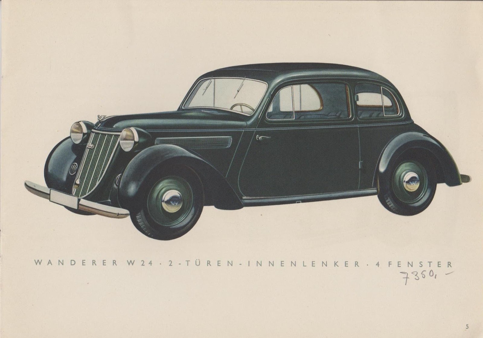 DKW Auto-Union Project: 1937 Wanderer W24