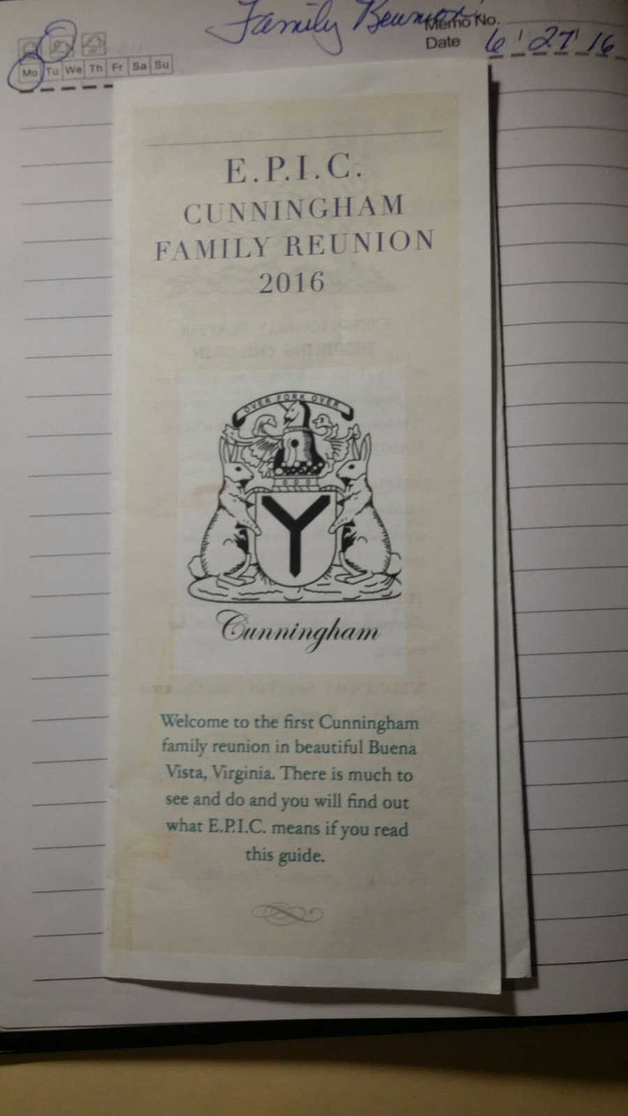 Darryl and Cindy Cunningham: THE EPIC CUNNINGHAM FAMILY REUNION - Part 1