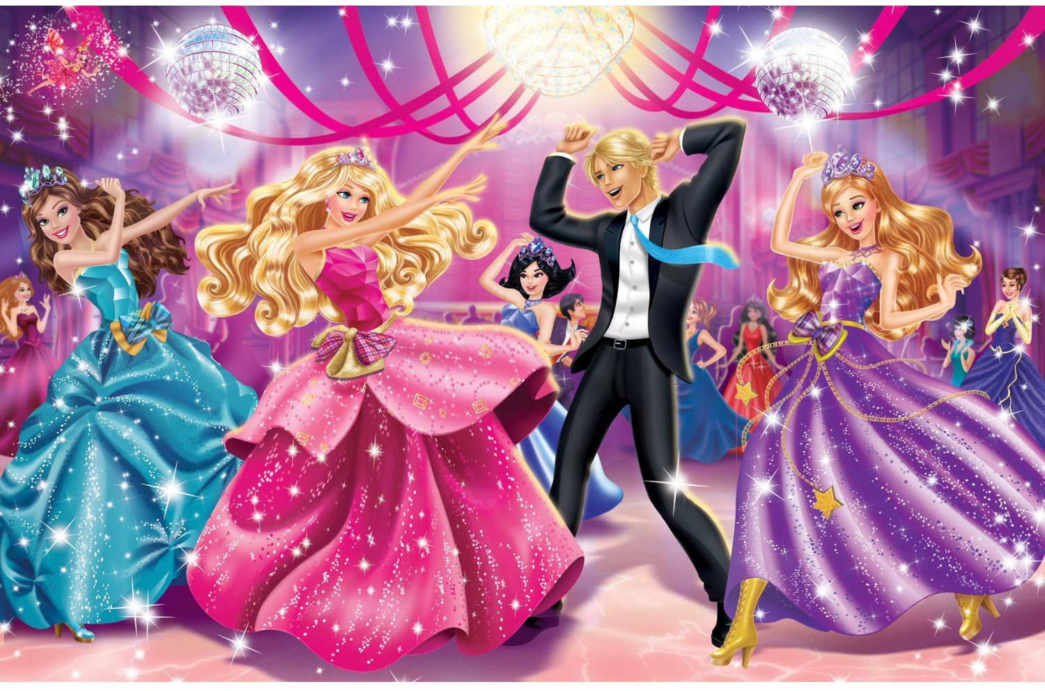 MEU MUNDO DAS BARBIES // Oficial: Barbie Princess Charm School