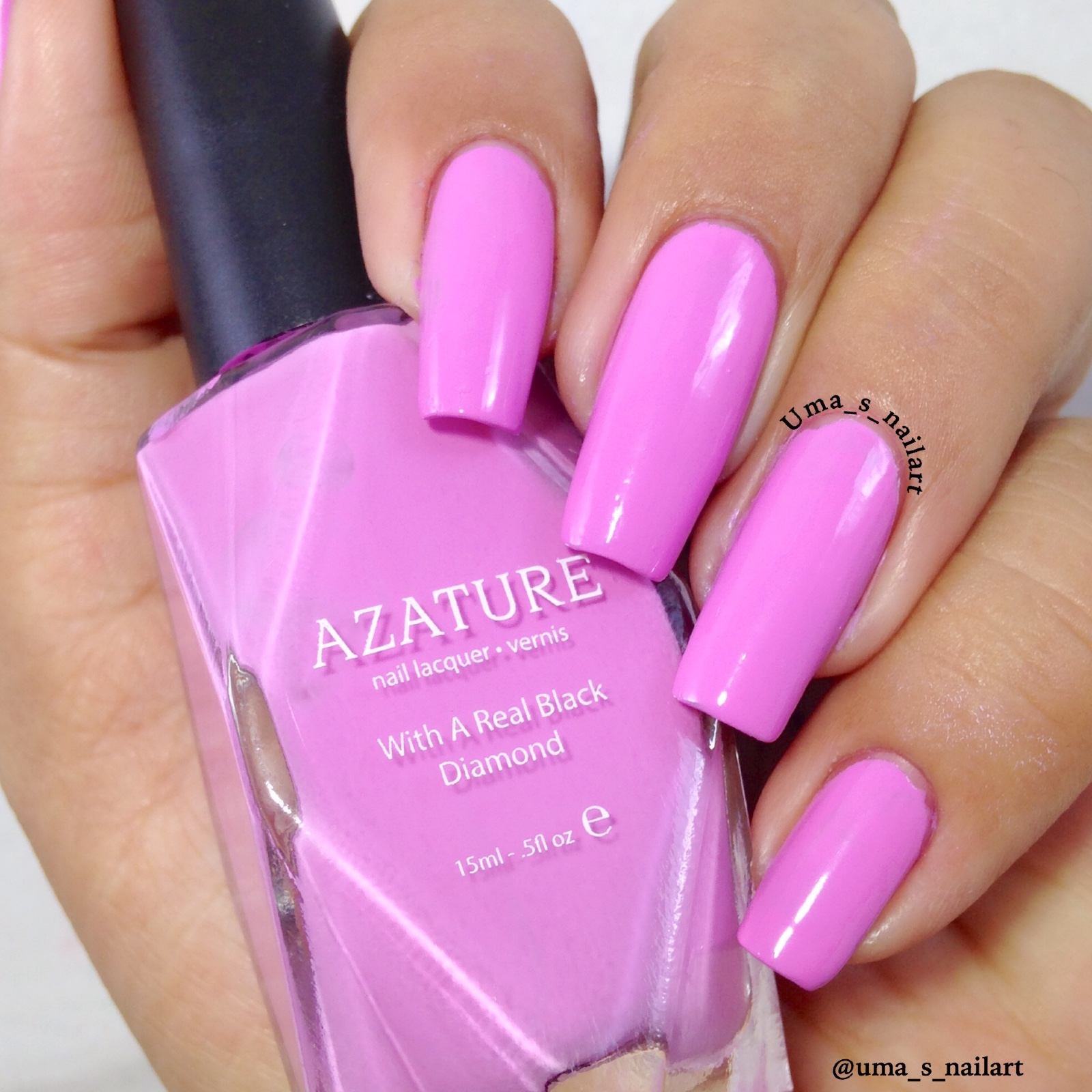 Azature Real Black Diamond Nail Polish Reviews And Swatches...