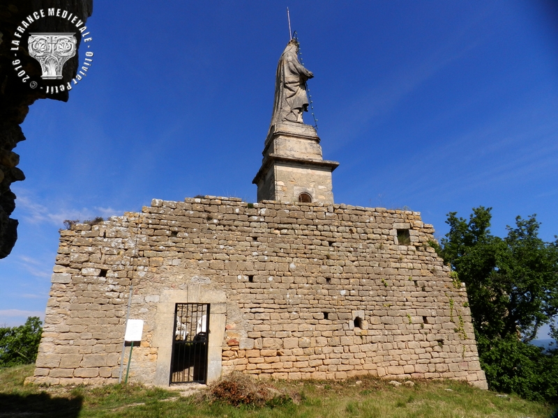 LA FRANCE MEDIEVALE: SABRAN (30) - Château-fort