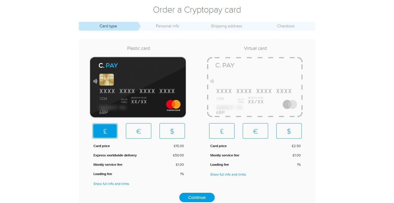 Bitcoin Debit Cards: Cryptopay Review