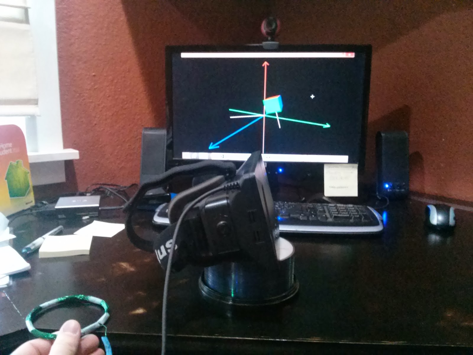 Projects Blog: Oculus Rift Position Tracking with Magnetic Field Experiment