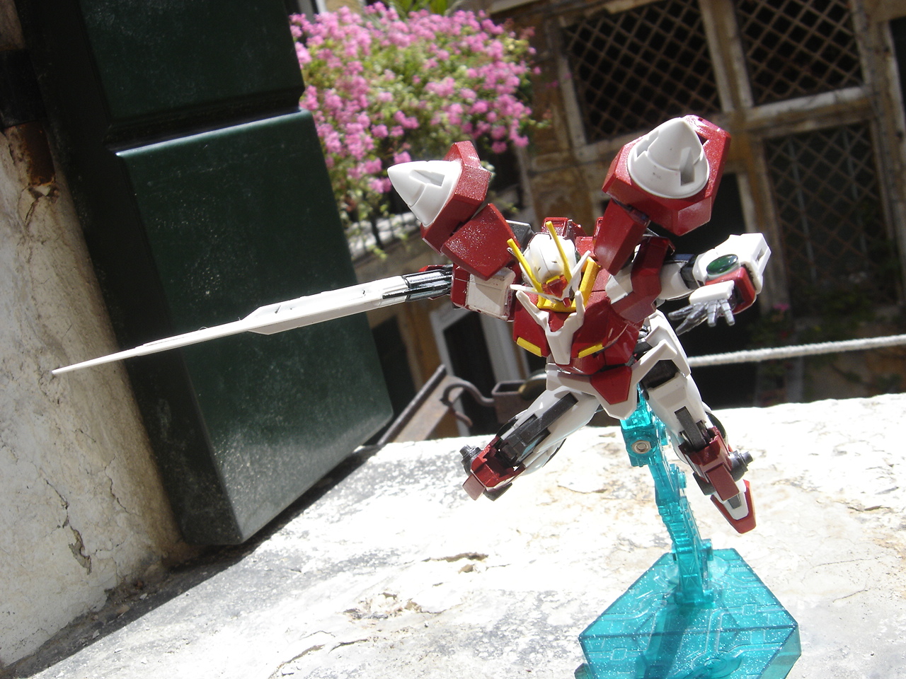 Lightning Ace's gundams: 00 GUNDAM 7 SWORD/G HG 1/144 posings with GN ...