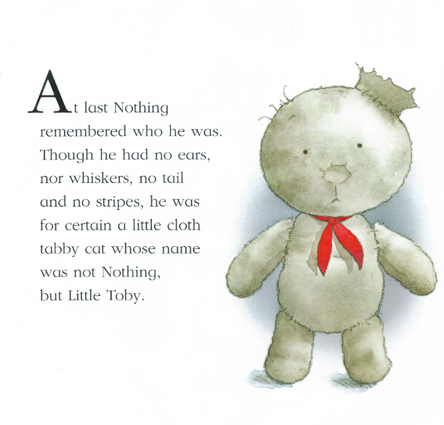 Momo celebrating time to read: Nothing by Mick Inkpen