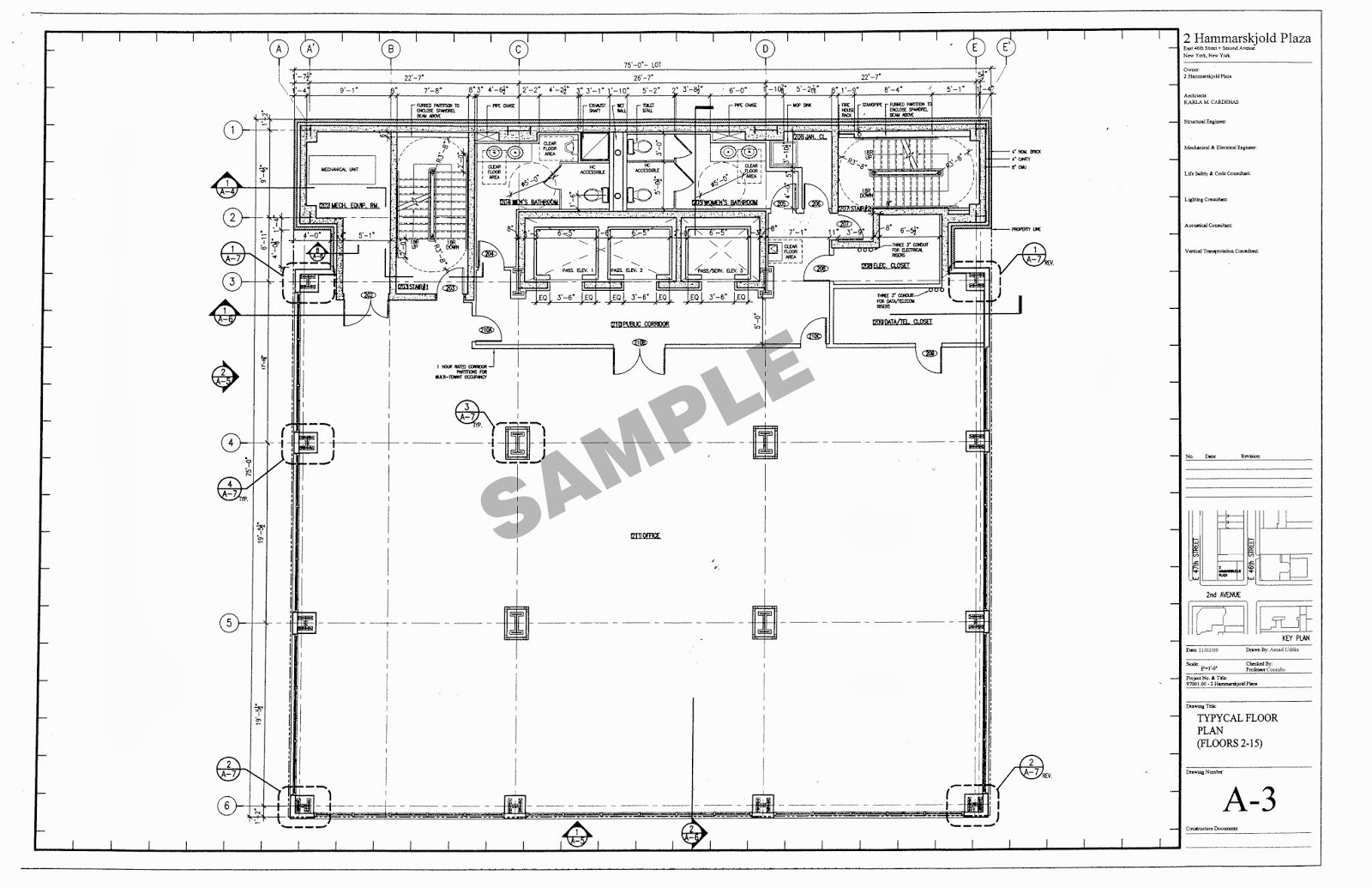 Samples: Office Bldg. Construction Documents
