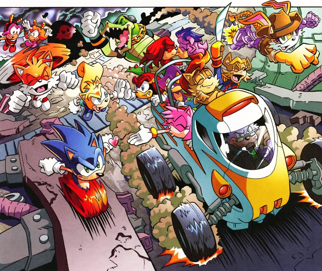 Hedgehogs Can't Swim: Sonic the Hedgehog: Issue 200