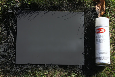 ozma of odds: ...looking glass chalkboard tutorial